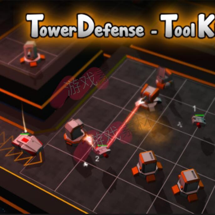 unity塔防游戏源码模板Tower-Defense Toolkit 4 (TDTK-4)4.0.5f1 - 送码网