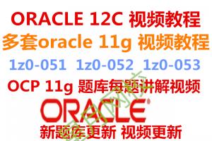 oracle ocp 11g 12c ocm oca dba 视频 教程 题库 RAC 数据库 ASM - 送码网