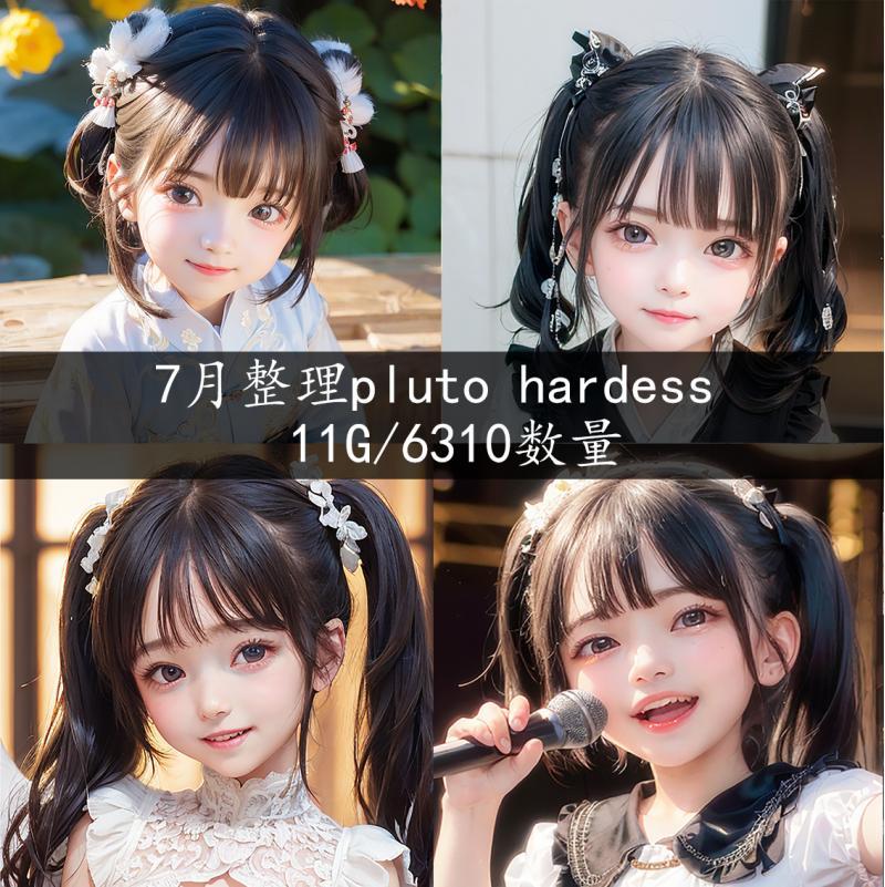 【极-AI渲染】loli-Pluto hardess画师全套4K壁纸素材文件绘画集 - 送码网